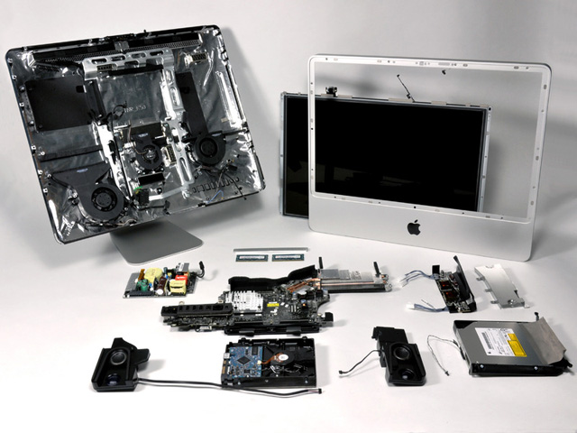 iMac-Disassembled | A Plus Computer Tech